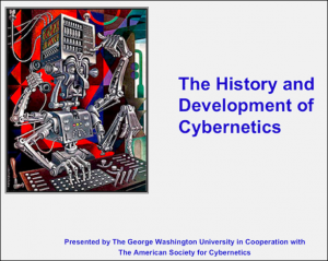 Slides on history of cybernetics | Solving for Pattern